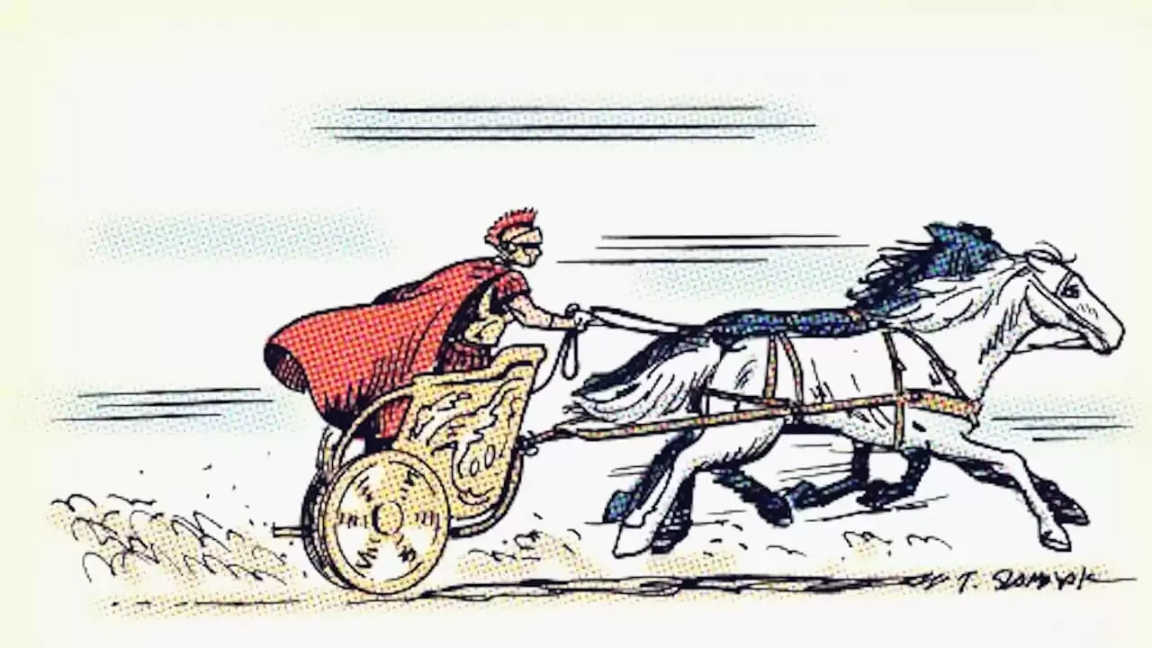 Arcano Mayor VII, El Carro - Tarot Elemental